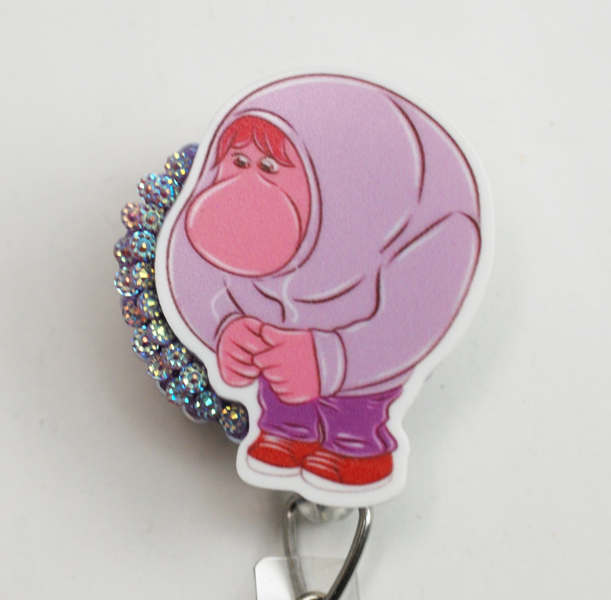 Inside Out 2 Embarrassment Retractable ID Badge Reel – Zipperedheart