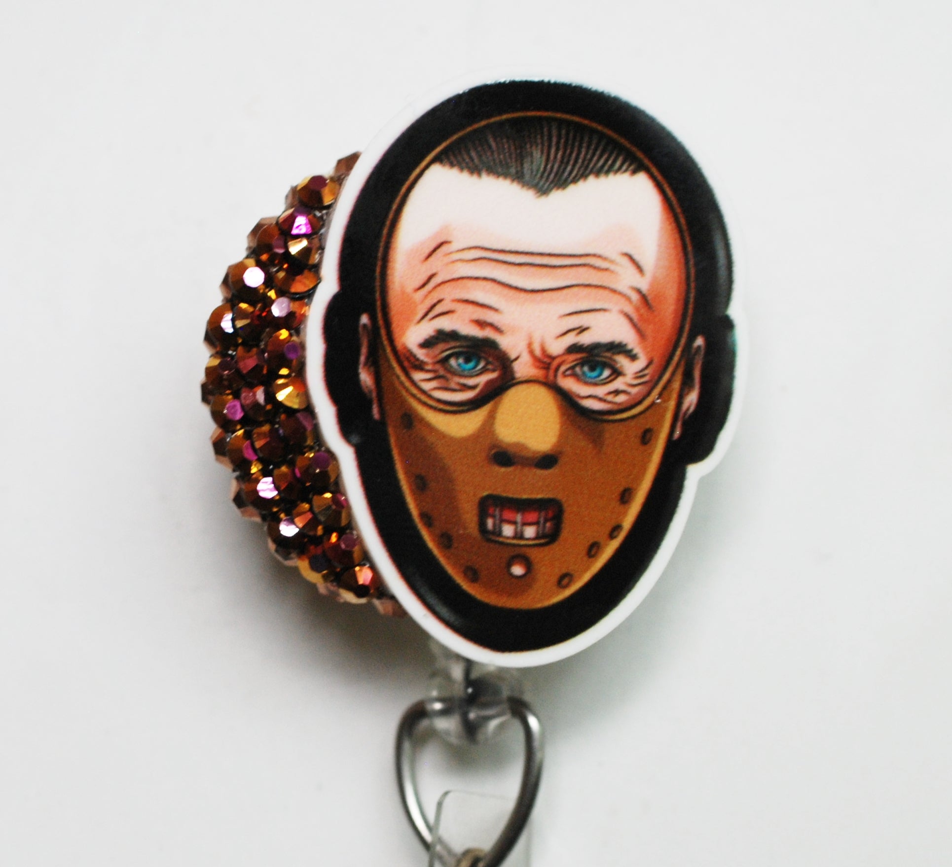 Hannibal Lecter Retractable ID Badge Reel – Zipperedheart