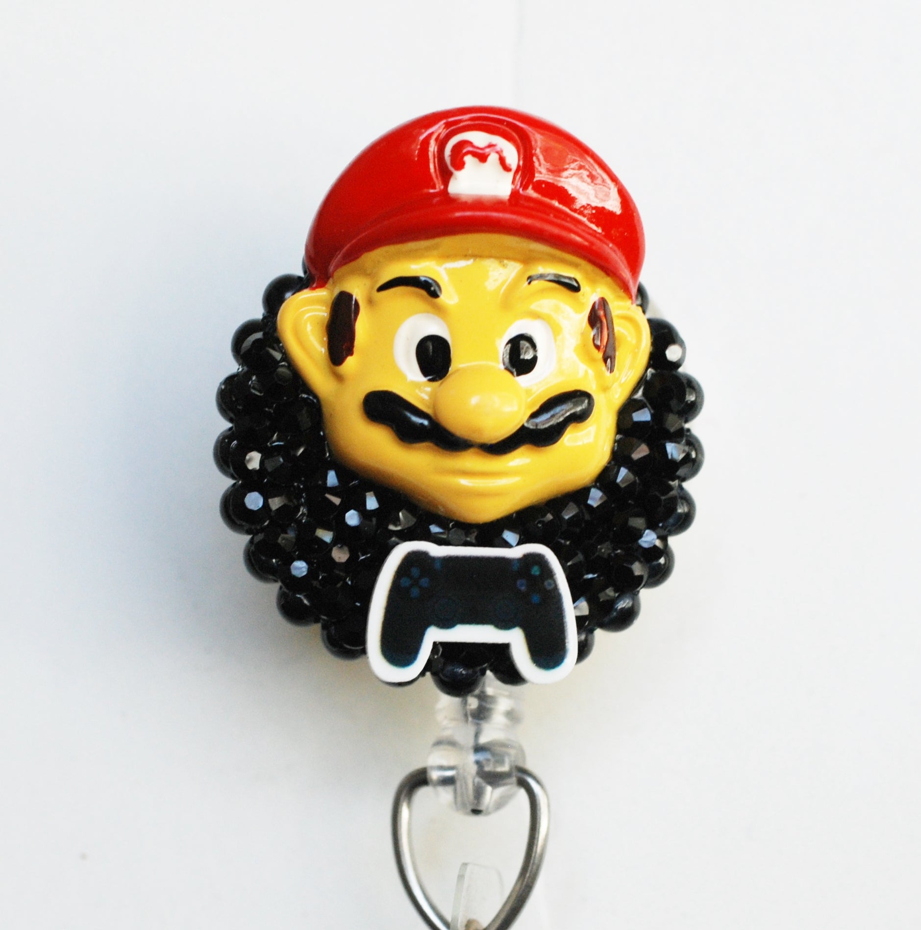 It's Mario Retractable ID Badge Reel – Zipperedheart